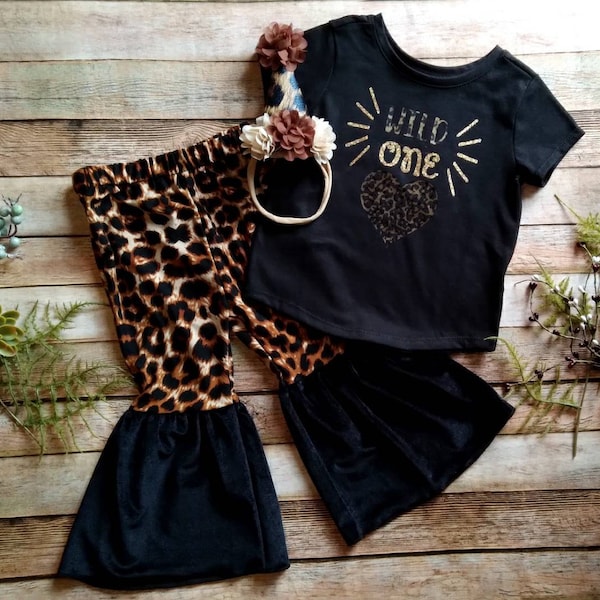 Two Wild Birthday Girl Outfit - Etsy