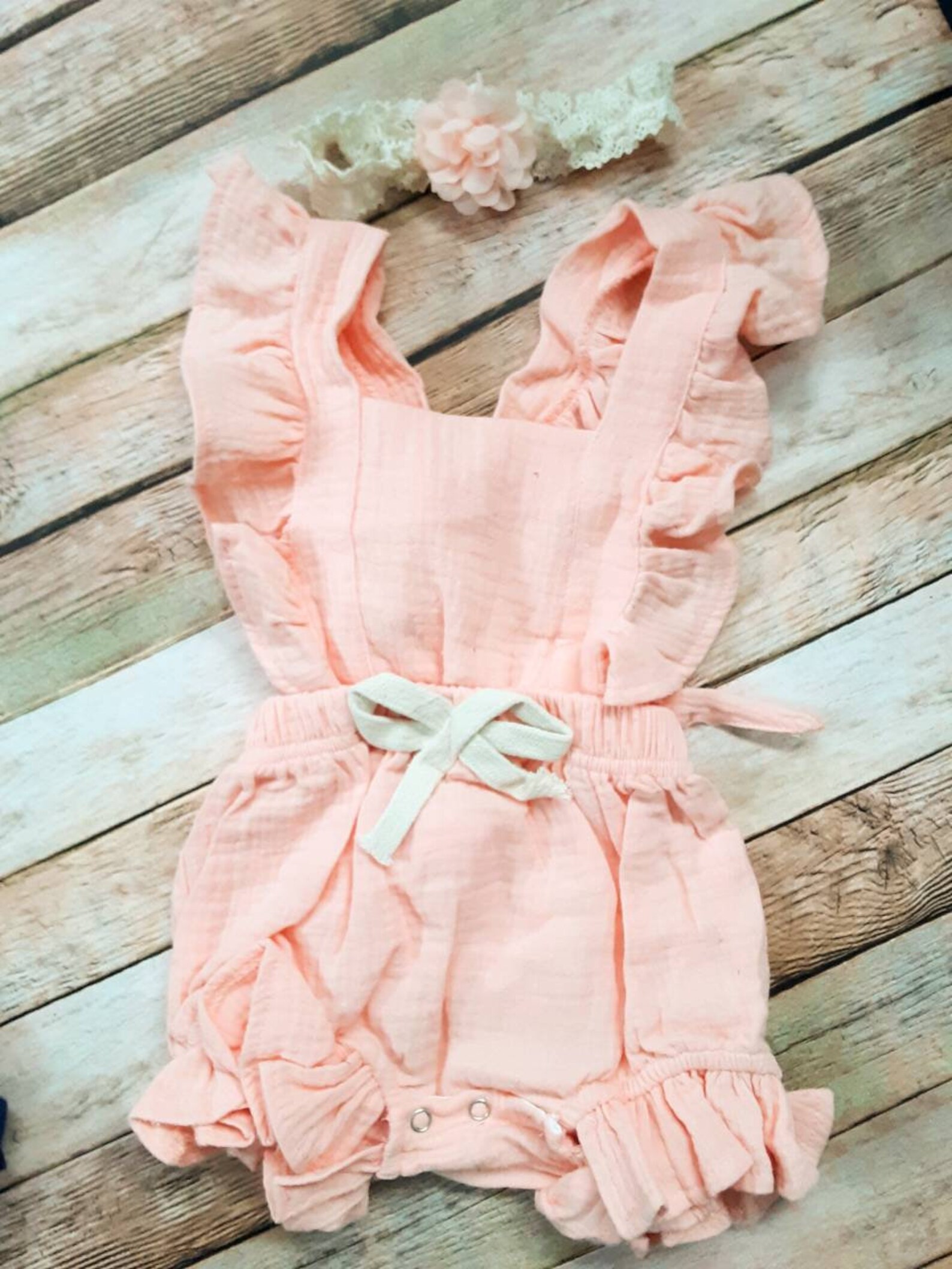 Baby Romper Blue Romper Maroon Baby Romper Baby Gift Peach | Etsy