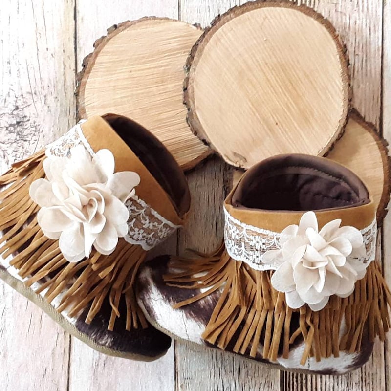 Western Moccasins Kids - Etsy