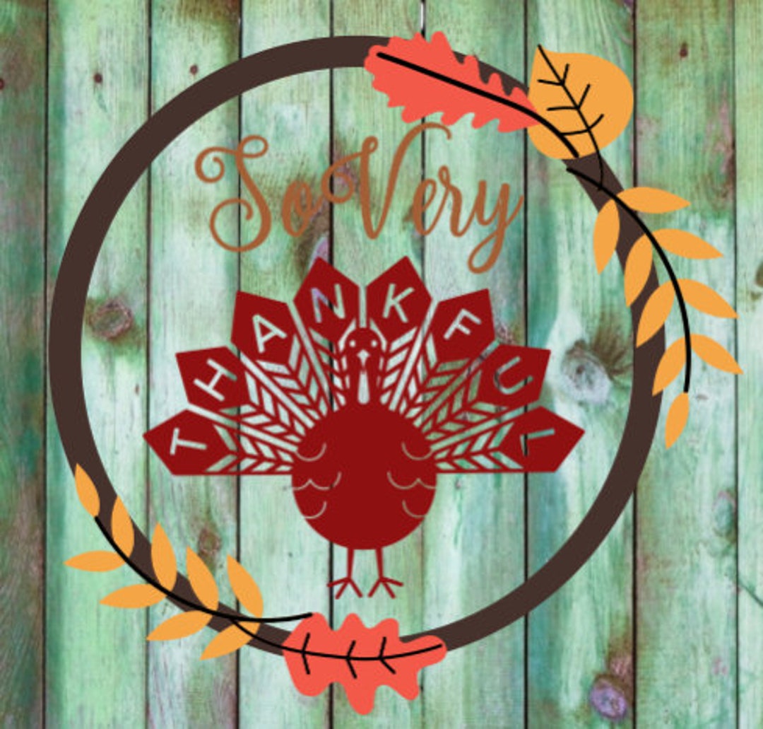 Thanksgiving SVG, so Very Thankful SVG, Give Thanks, Thanksgiving ...
