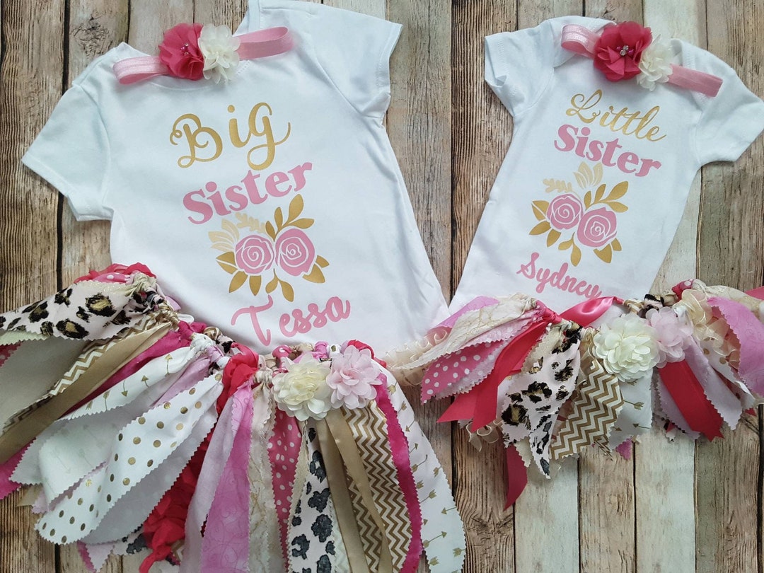 Big Sister Little Sister Matching Outfits, Sister Outfits, Sister ...