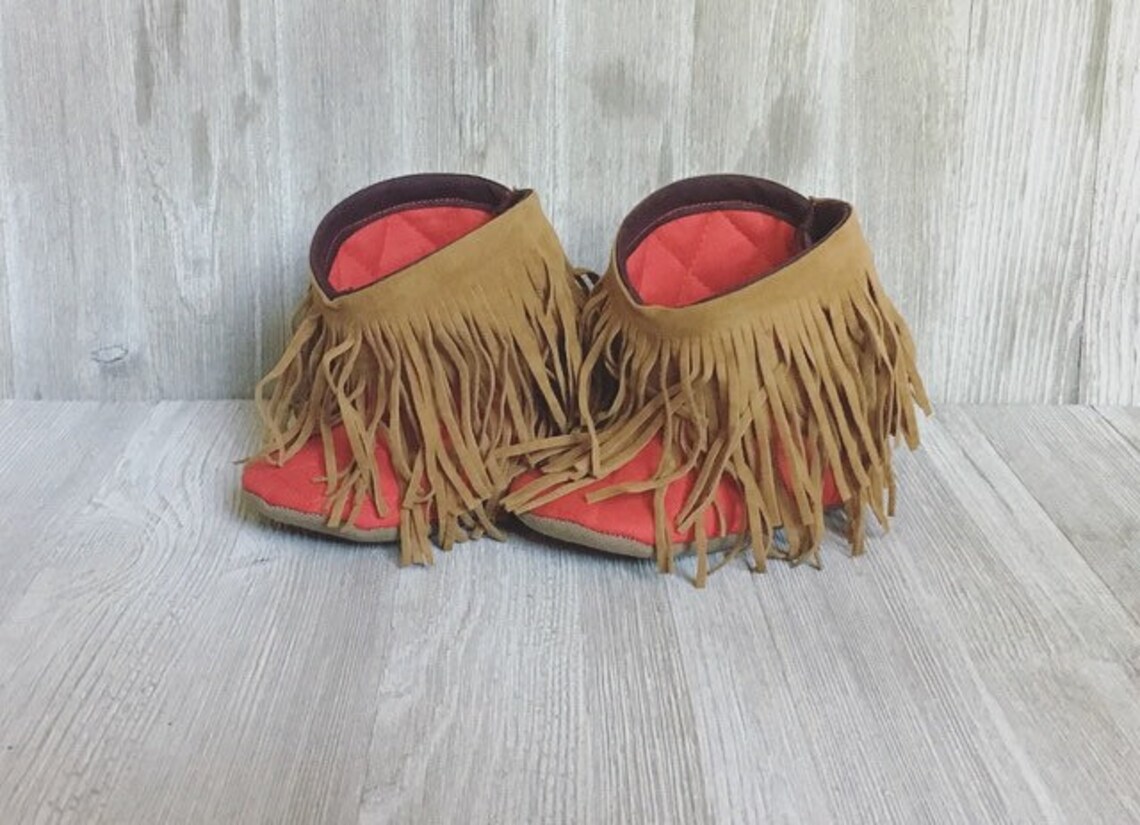Cowboy or Cowgirl Baby Outfit Crawl Walk Ride Baby Moccasin | Etsy