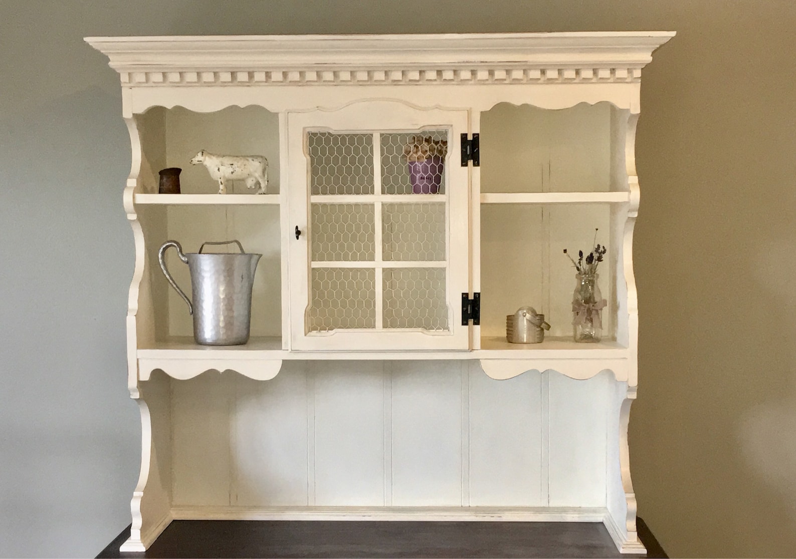 Hutch/farmhouse/kitchen Hutch/cottage/rustic/kitchen Cabinet/storage ...