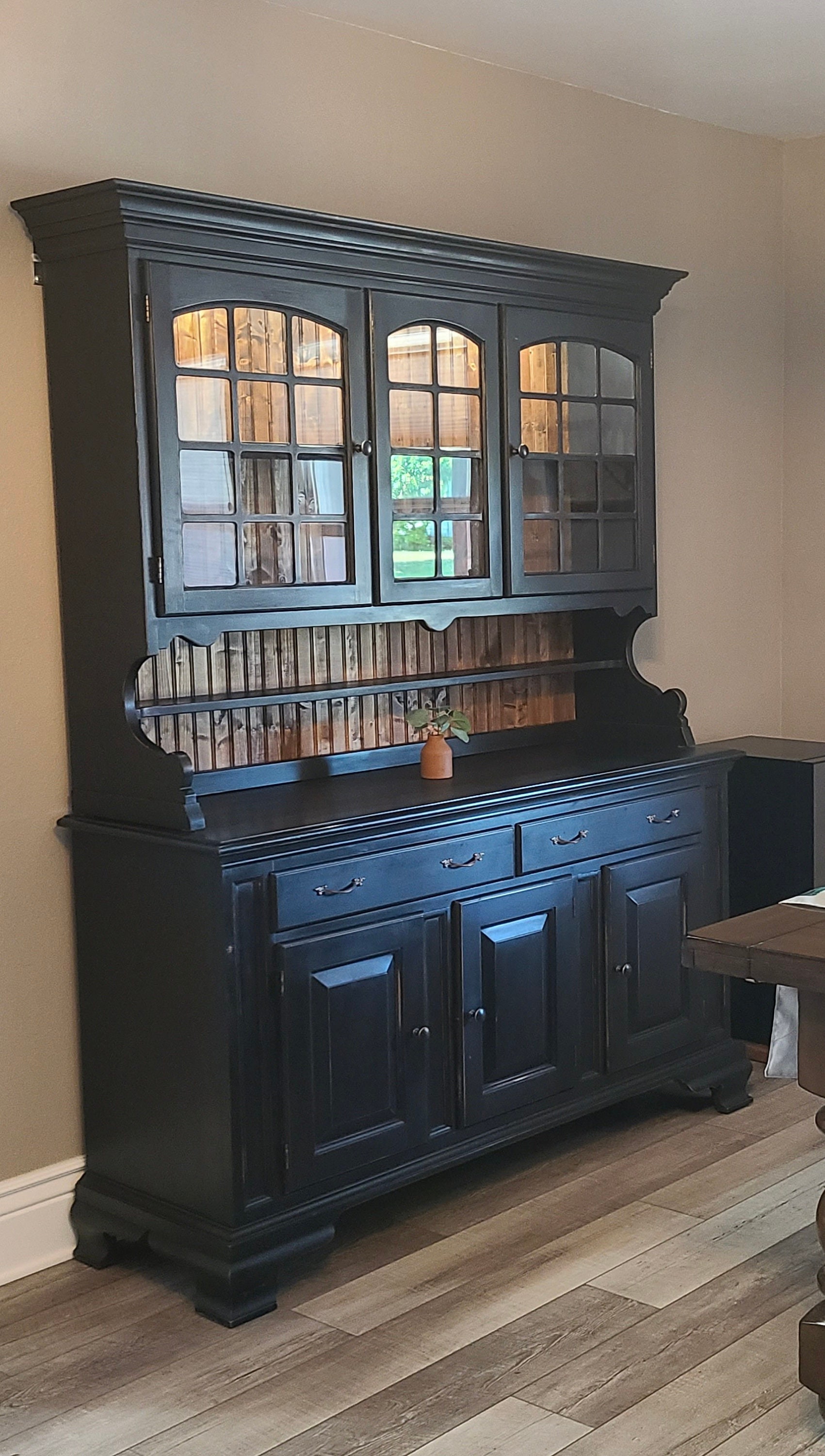 Farmhouse Hutch Buffet vintage Hutch black Hutch french Country modern Farmhouse china Cabinet Etsy
