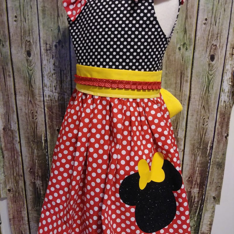 Minnie Mouse Dress Women - Etsy