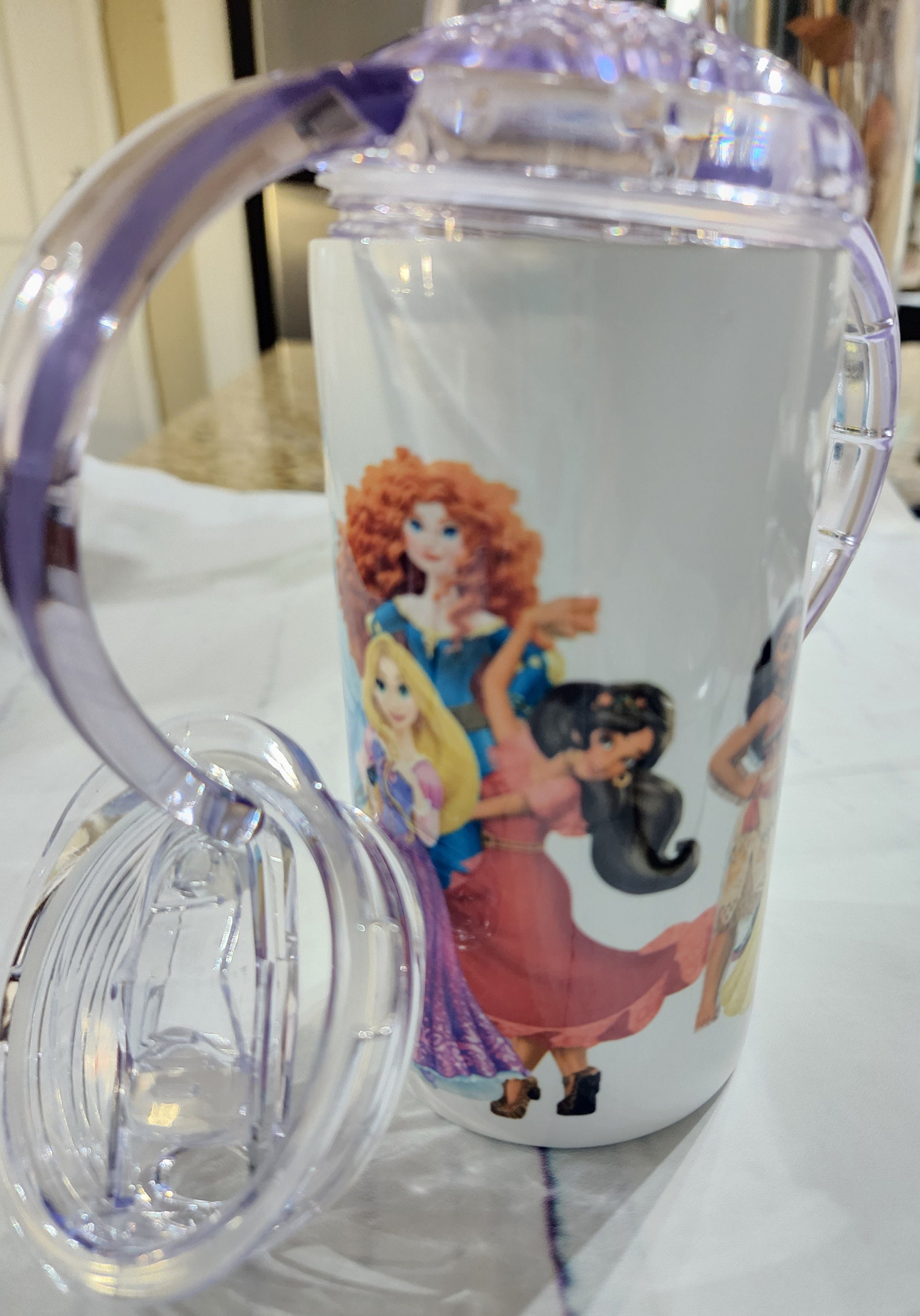 Girl Princesses Sippy Cup, Girl, Toddler, Baby Princess Sippy Cup, Girl ...