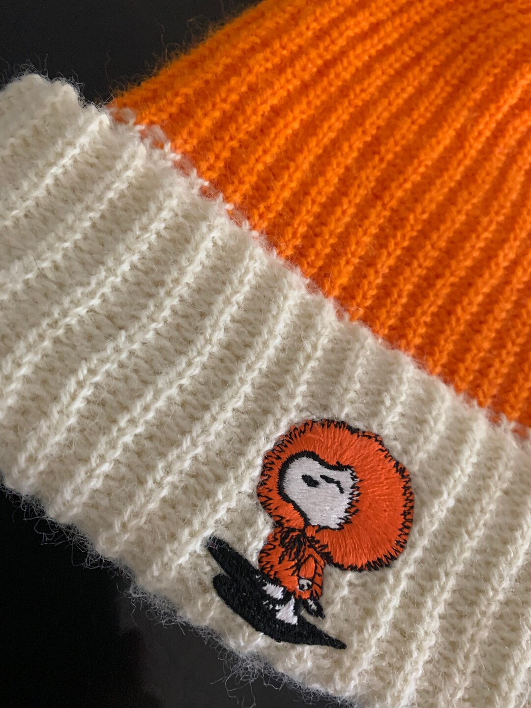 1960's Chunky Knit Peanuts Snoopy Snowmobile Hat Ski Hat Vintage Mod ...
