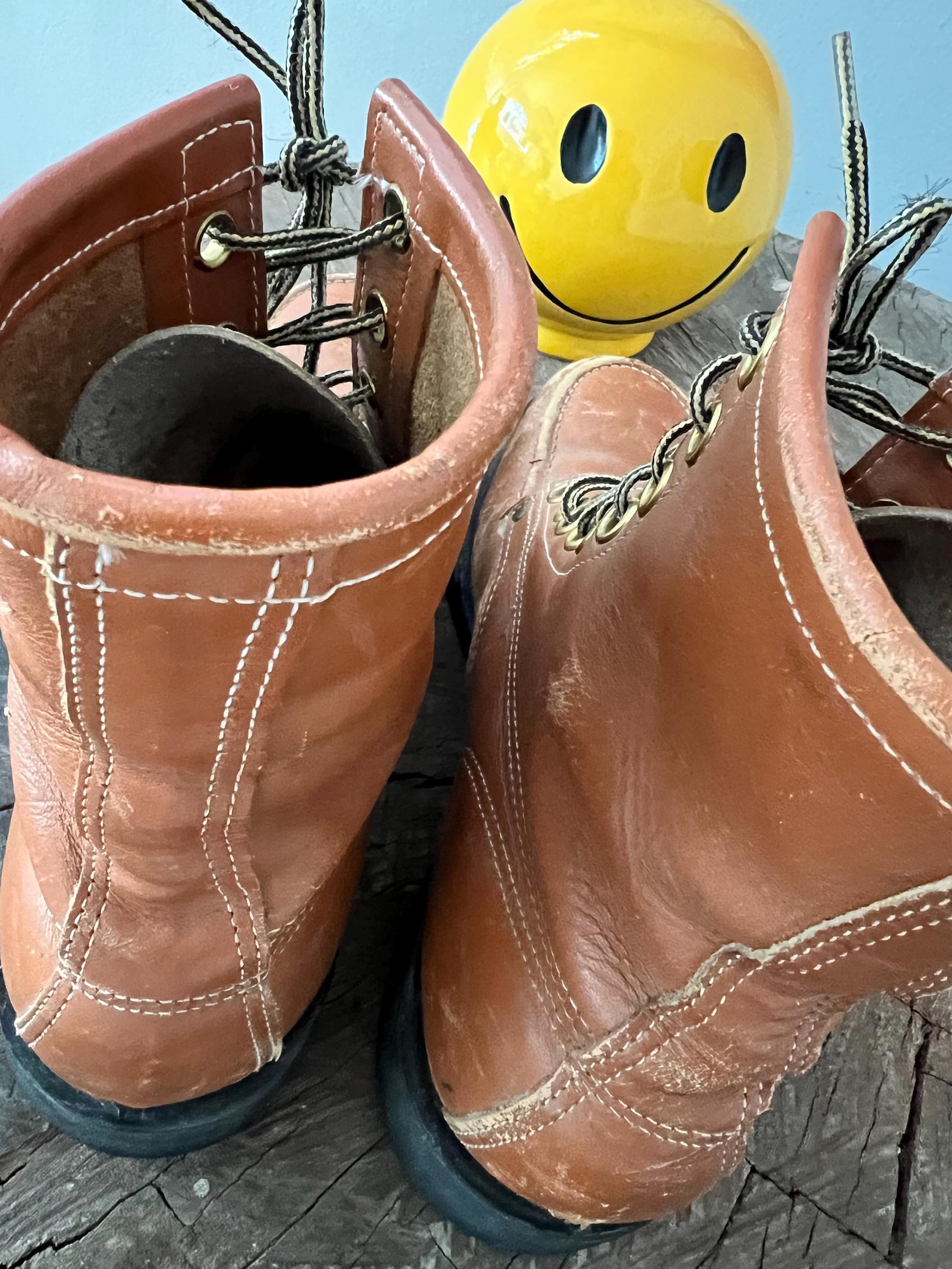 Vintage 1970's Sears Work Boots Sportsman's Steel Toe Boots Sears ...