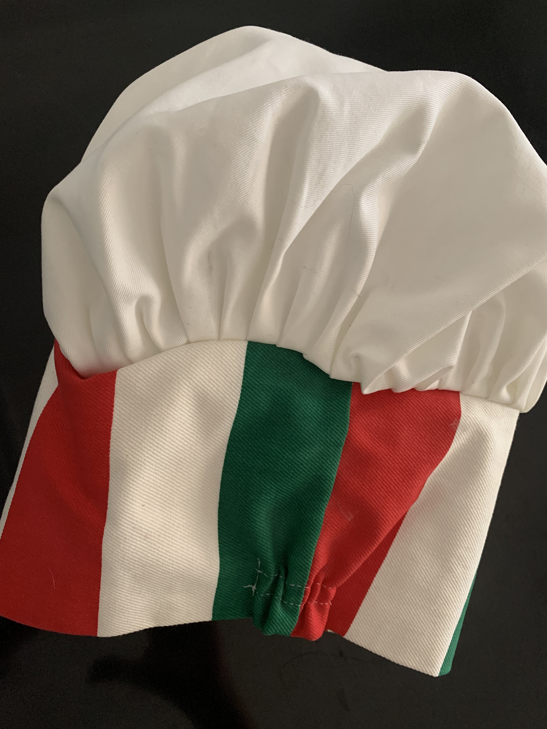 1980's Italiano Gelato Cafeteria Chef Hat Funky Festival - Etsy