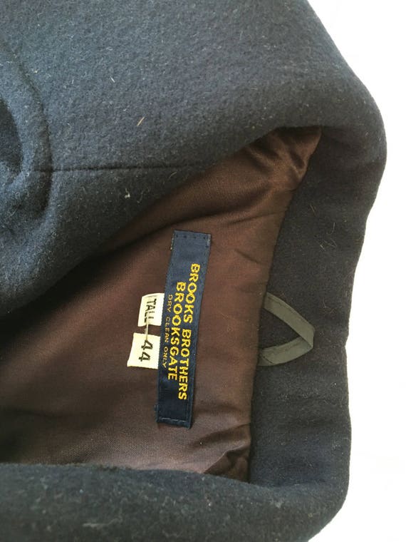 1970's Brooks BroThers BrooKsGatE PeACoaT UniSex SaiL… - Gem