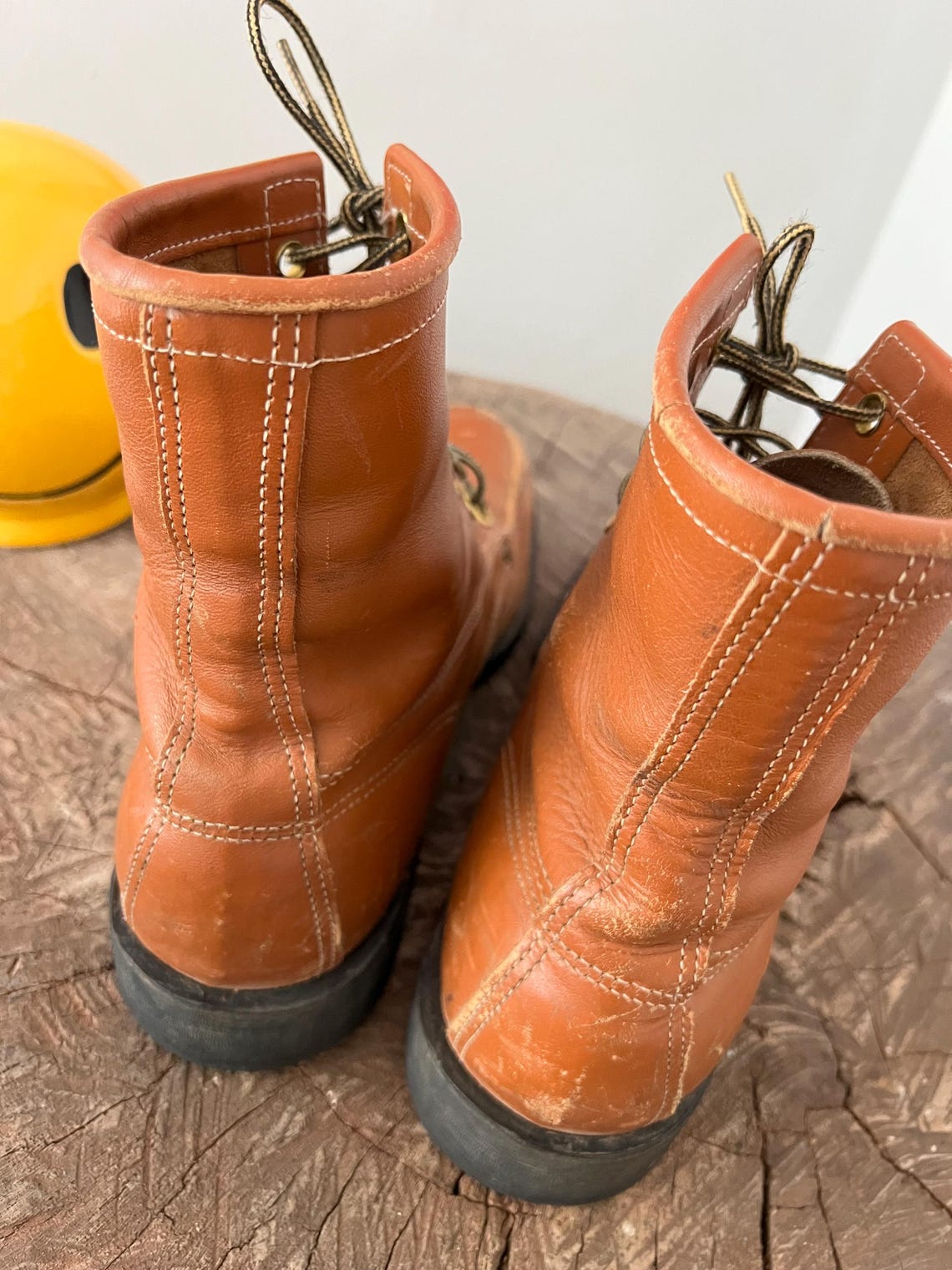 Vintage 1970's Sears Work Boots Sportsman's Steel Toe Boots Sears ...