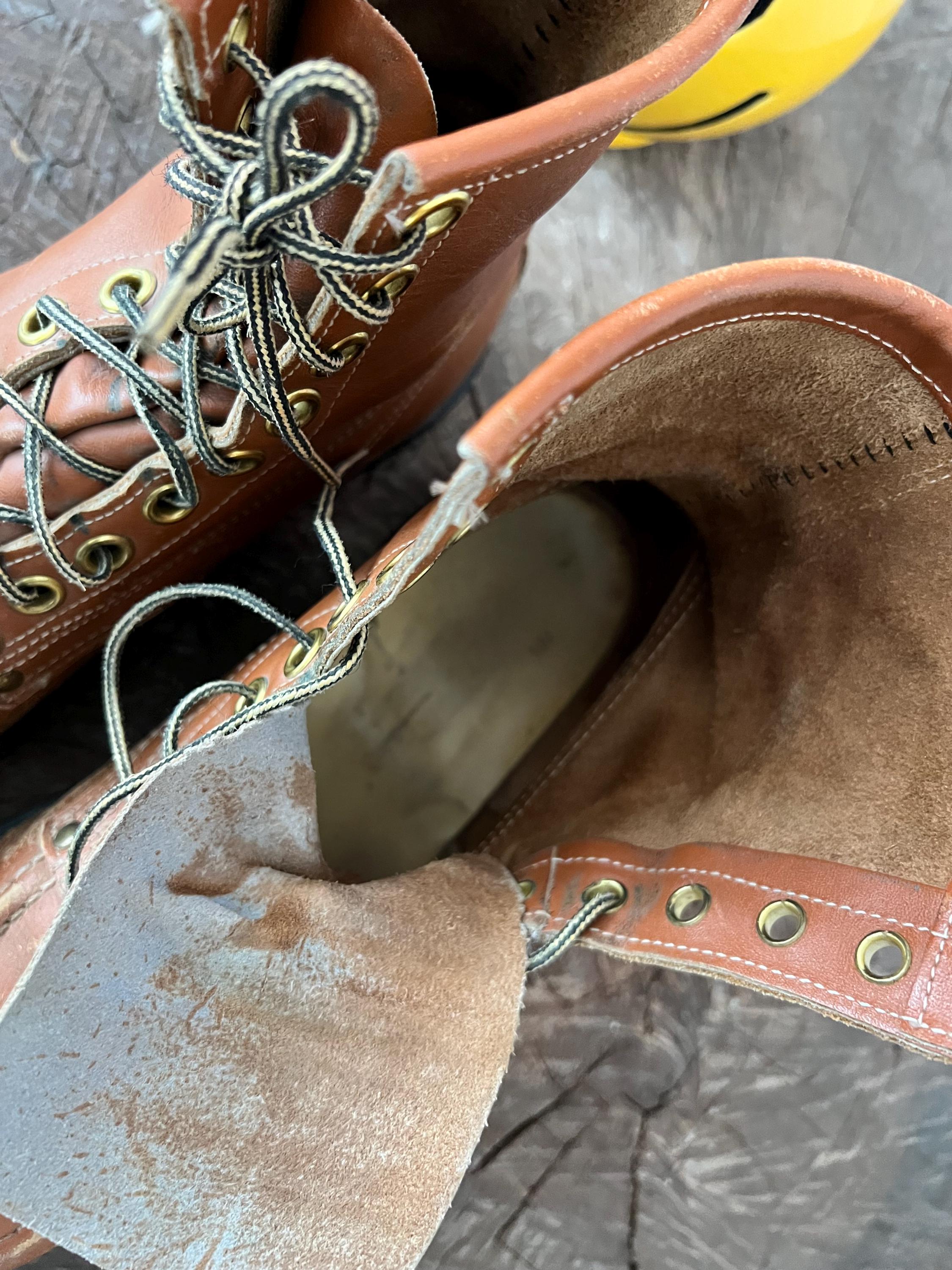 Vintage 1970's Sears Work Boots Sportsman's Steel Toe Boots Sears ...