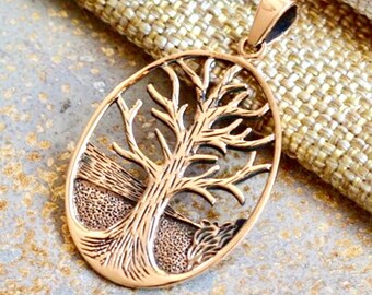 Bronze Tree of Life - Etsy