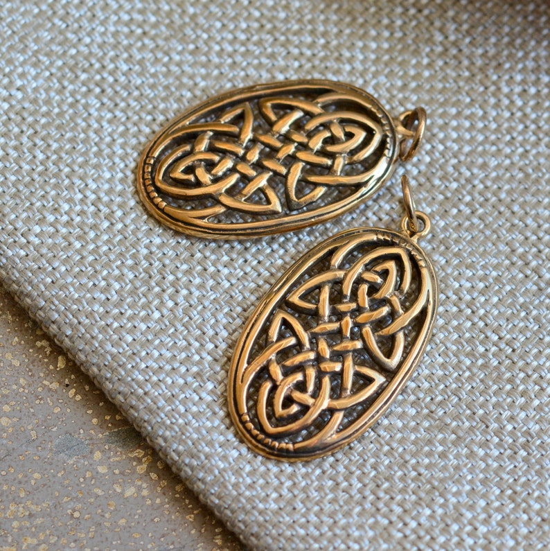 Celtic Infinity Knot Pendant Celtic Knot Pendant Natural - Etsy