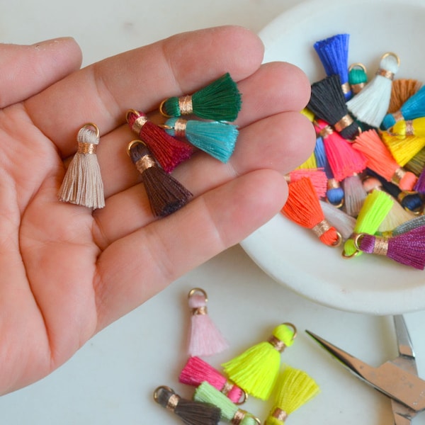 Mini Tassels - Etsy