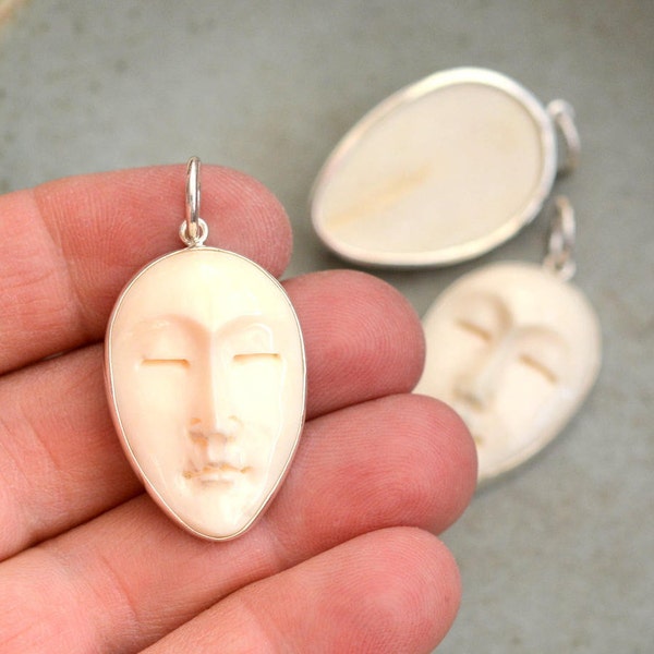 Hand Carved Bone - Etsy