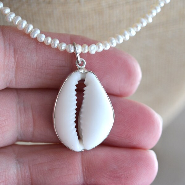 Cowrie Necklace - Etsy