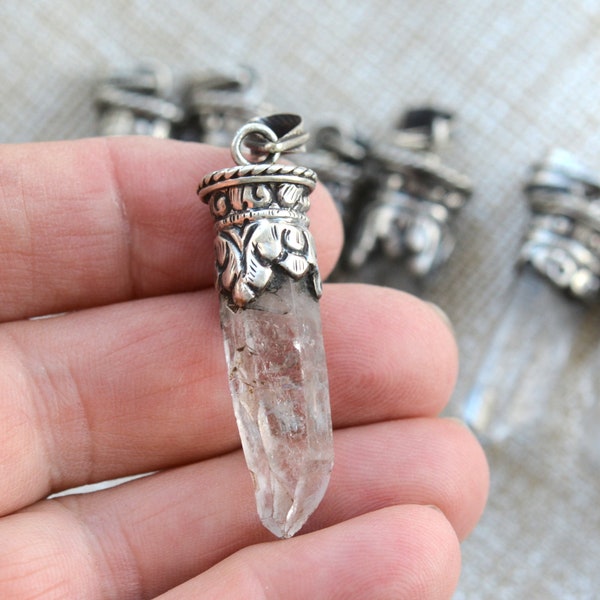 Clear Quartz Point - Etsy