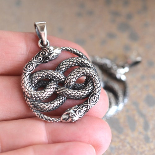 Queen Ouroboros Sterling Silver | Etsy