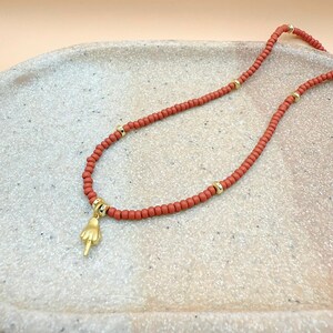 Beaded Necklace Stack With Charms - Etsy