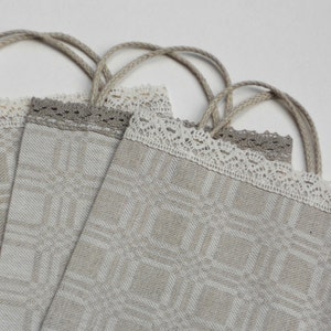 Pure Linen String, Undyed Beige Ivory Braided String, Pure European ...