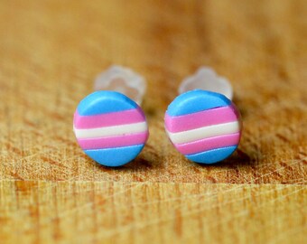 Transgender earrings | Etsy