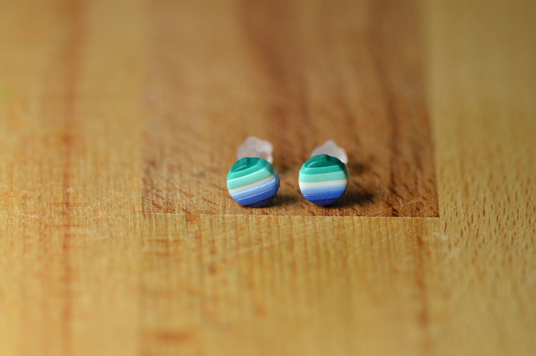 MLM Men Loving Men Tiny Stud Earrings Hypoallergenic Nickel Free - Etsy