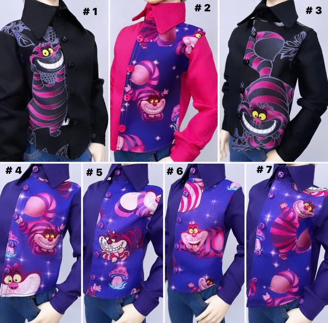 MSD Boy Cheshire Cat Shirts - Etsy