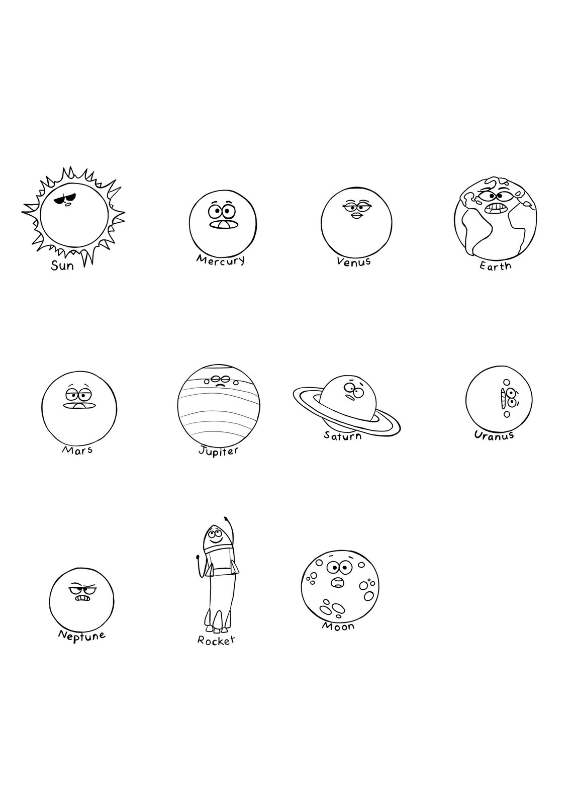 Storybots Solar System High-quality Svg/pngm High Quality Svg/png - Etsy UK