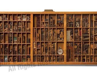 Letterpress Drawer - Etsy