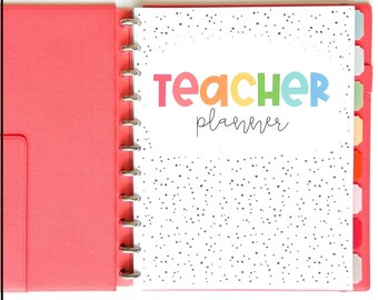 Teacher Planner 24-25 Printable - Pastel - Etsy