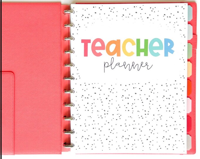 Teacher Planner 2025-2026 Printable Planner - Etsy