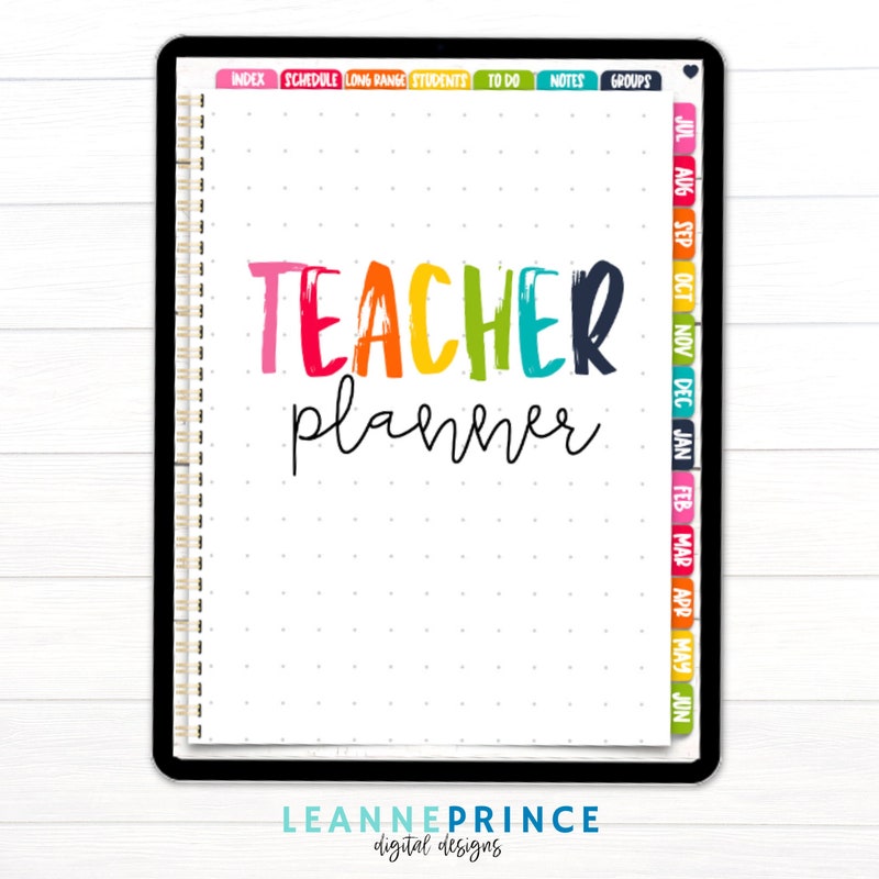 Teacher Digital Planner - Etsy