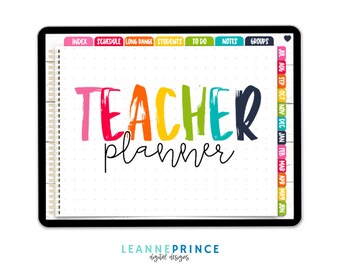 Digital Teacher Planner 2024-2025 - Etsy