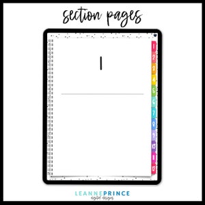 Goodnotes Digital Teacher Notebook RAINBOW iPad Notebook - Etsy