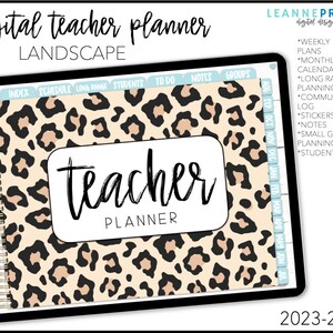 Digital Teacher Planner - Etsy