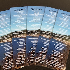 My Promise Bookmark (loss, Grief & Hope) - Etsy