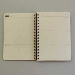 2024 Weekly Planner A5 Agenda Diary Journal MEADOW - Etsy
