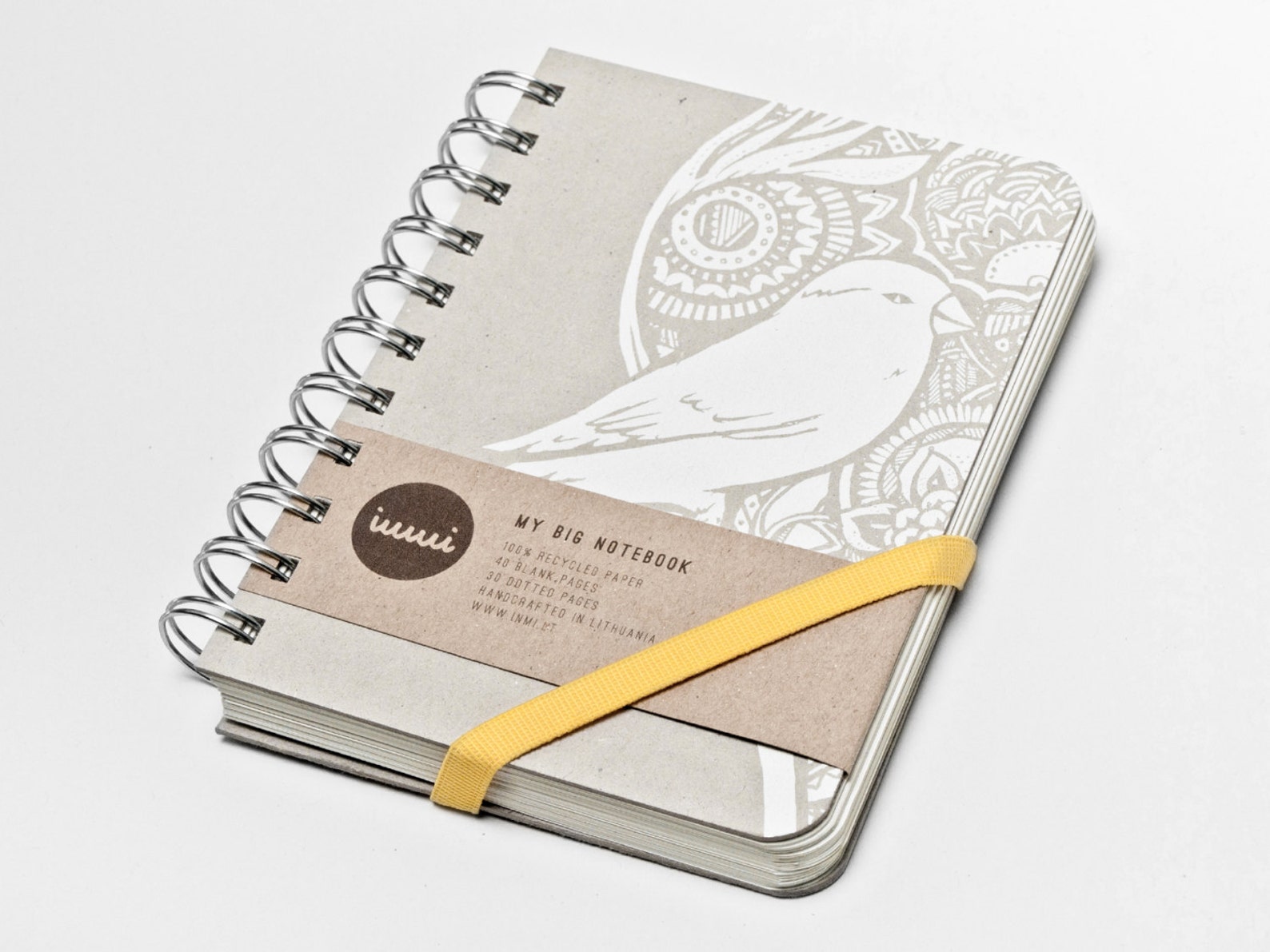 Notebook Handmade A6 Mini Pocket Journal Screenprinting BIRD - Etsy