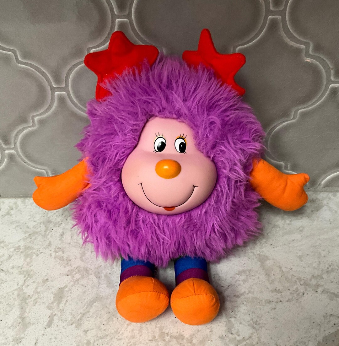 Vintage 1980’s Glee Purple Sprite Plush-vintage Rainbow Brite Sprite ...