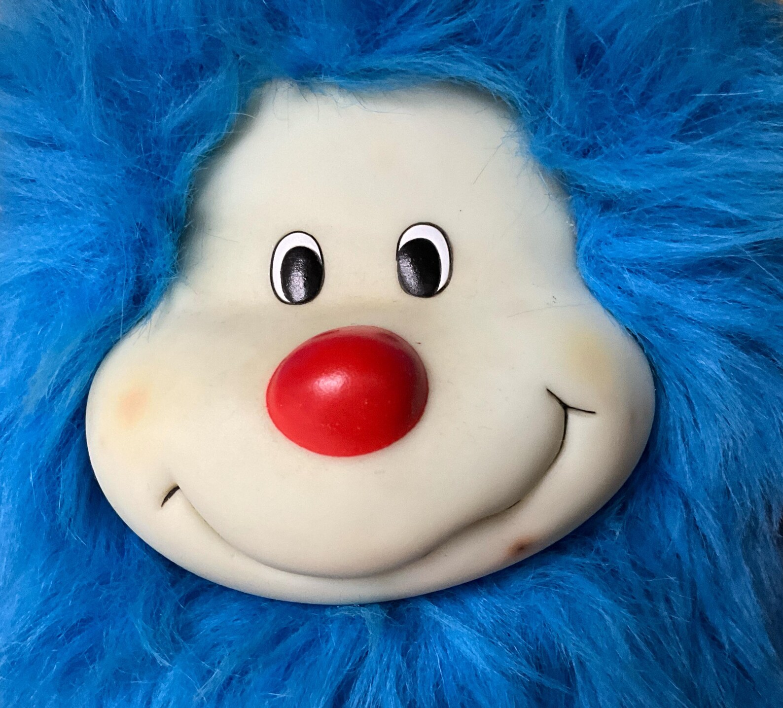 1983 Vintage Rainbow Brite Champ Sprite Plushie Buddy Blue Hard to Find ...