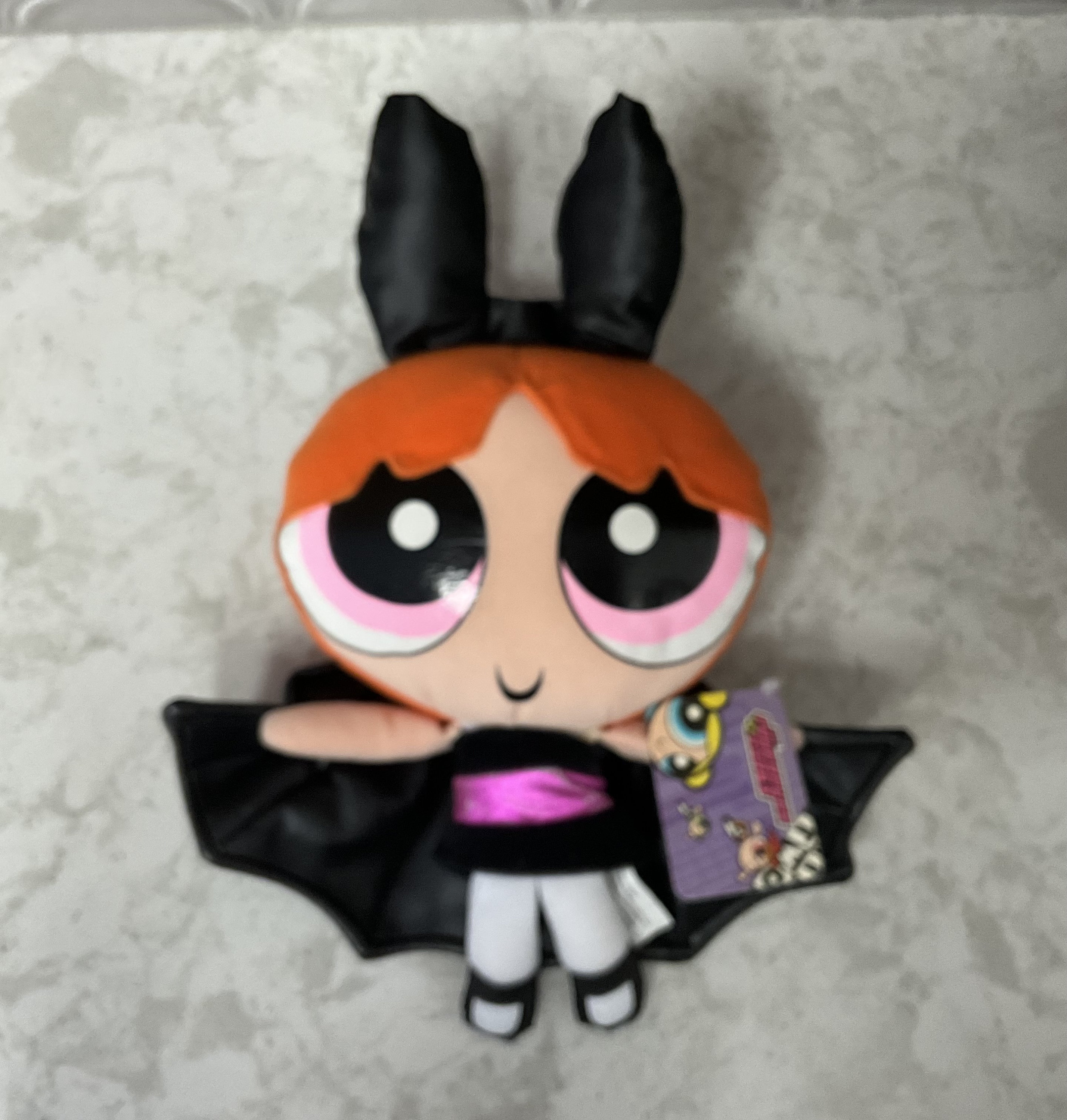 Powerpuff Girls Blossom Vampire Bat Plush Stuffed Doll Nanco 2001 NWT ...