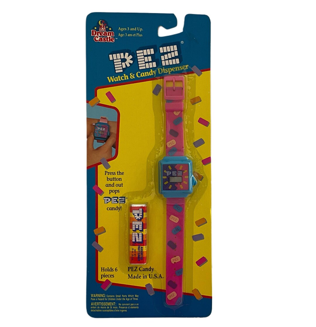 PEZ Vintage Watch and Candy Dispenser-sealed Package-toys R US ...