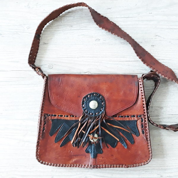 Leather Boho Bags - Etsy