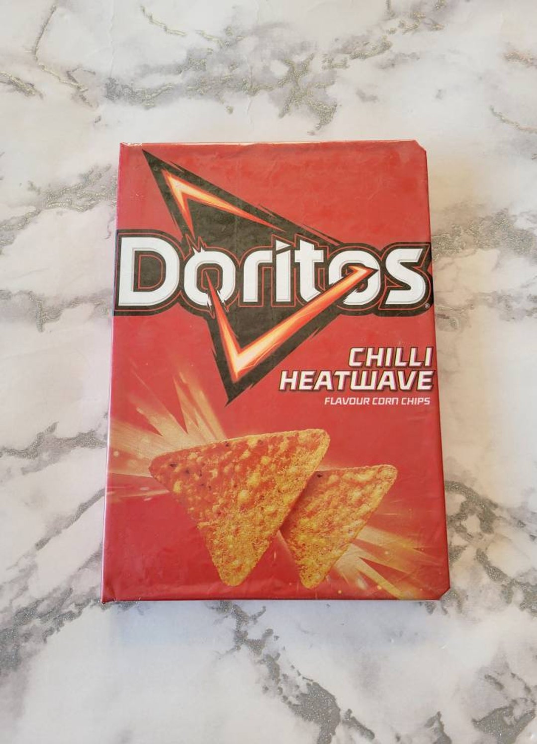 Doritos Loaded Chilli Heatwave A5 Notebook Covered Using Upcycled Snack ...