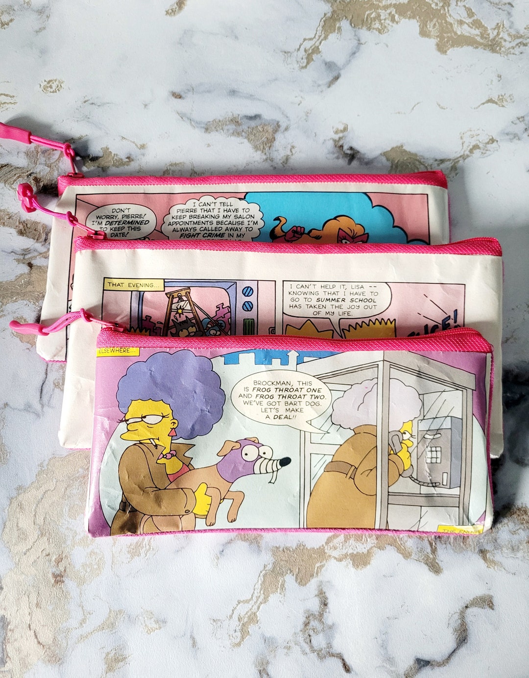 The Simpsons Pencil Case, Makeup Bag, Handbag Organiser, Purse ...
