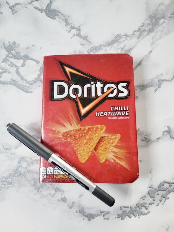 Doritos Chilli Heatwave A6 Lined Notebook Covered With - Etsy