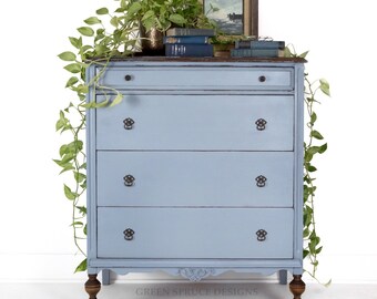 Blue dresser | Etsy