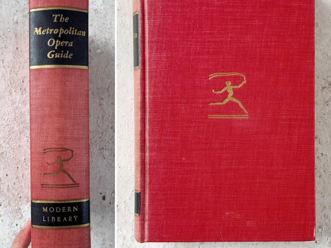 1939 the Metropolitan Opera Guide, First Edition 1939, Hardcover Book ...