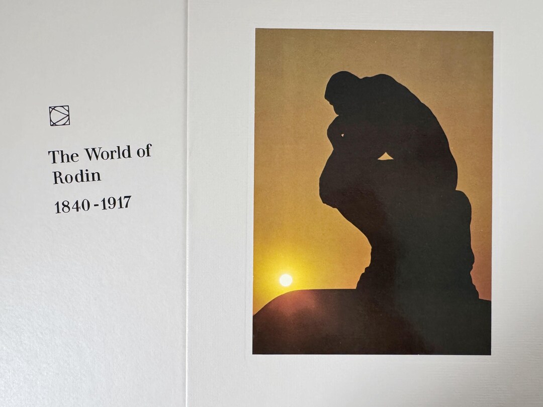 The World of Rodin: Vintage 1973 Time-life Library of Art Book With ...